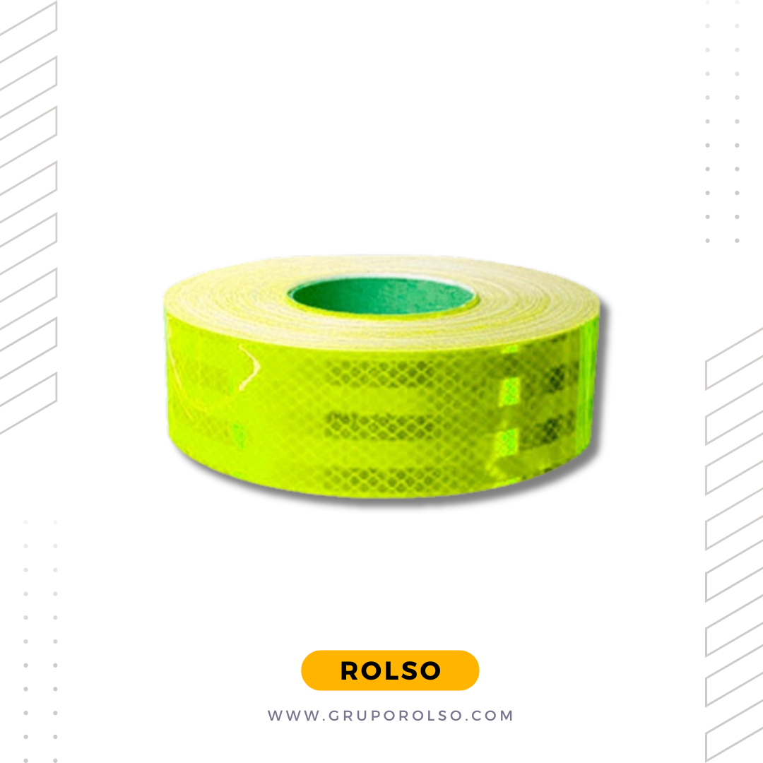 CINTA REFLECTIVA 3M ROJO Y BLANCO - Rolso - Equipo de protección ...