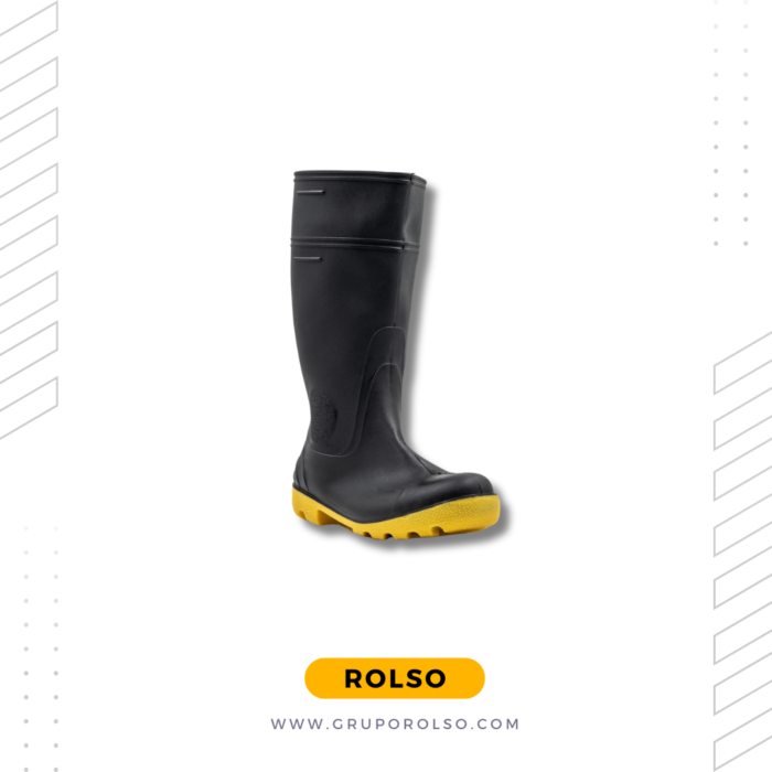 BOTA DE JEBE SEKUR CON PUNTA ACERO - Rolso - Equipo de protección ...